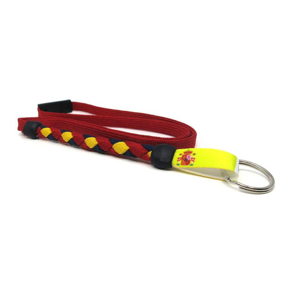 Spain Soccer Lanyard by Swannys