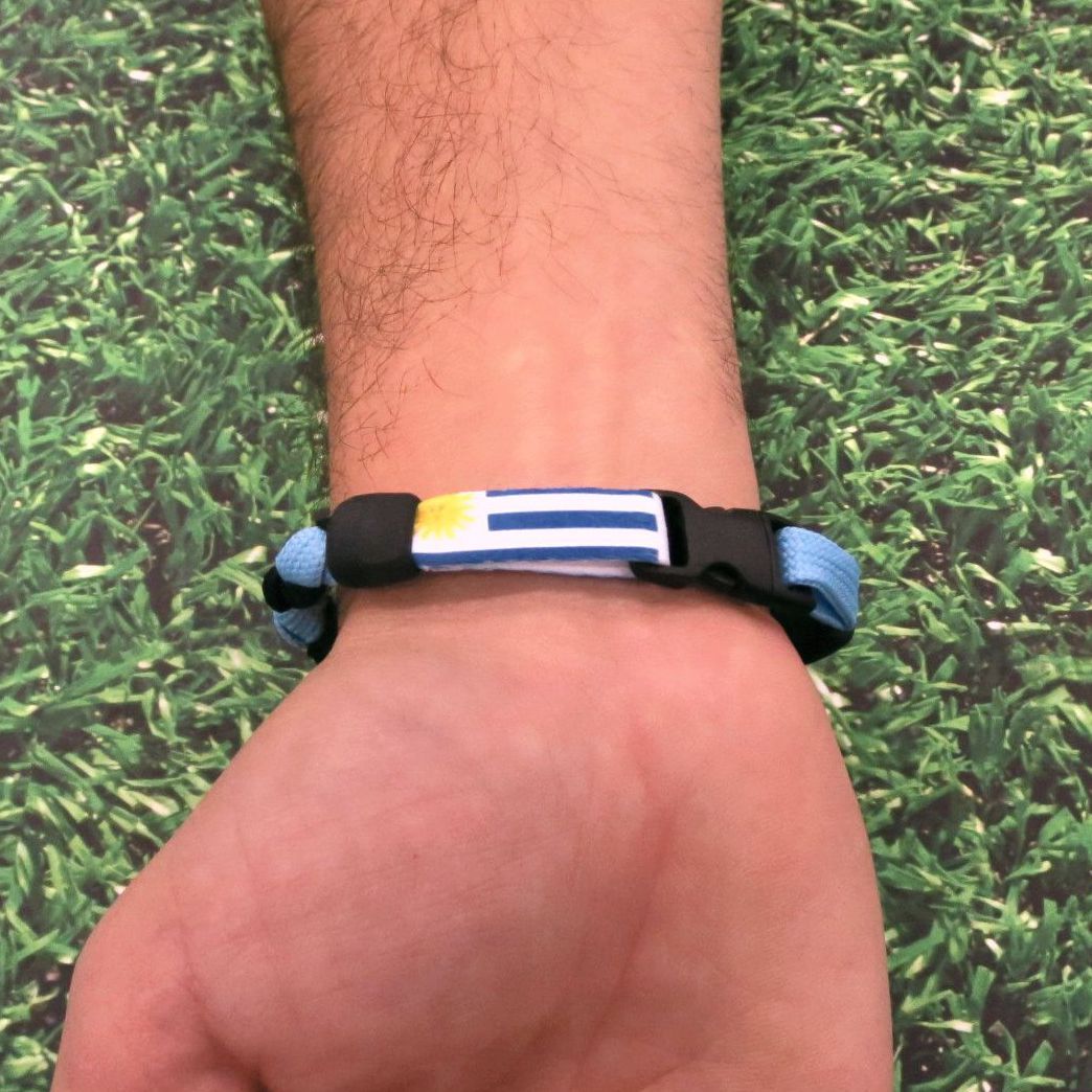 Uruguay Soccer Bracelet by Swannys